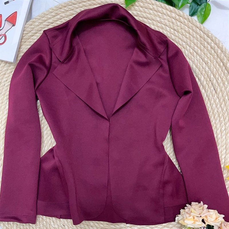 Blazer feminina - DevRocket Platinum Moda