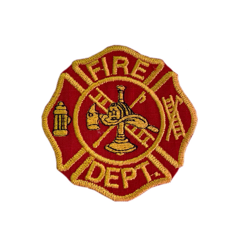 Bordado Termocolante Fire Dept. - Treme Terra - Moda casual, Aventura e Militar em um só lugar!