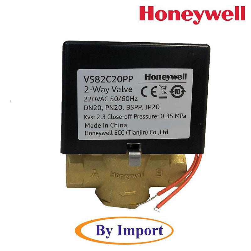 VS82C25PP Válvula de Gaveta Honeywell 2 Vias 1" Motorizada On/Off - By ...