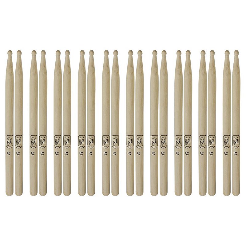 Kit com 10 Pares de Baquetas para Bateria Maple 5A New York - Samba ...