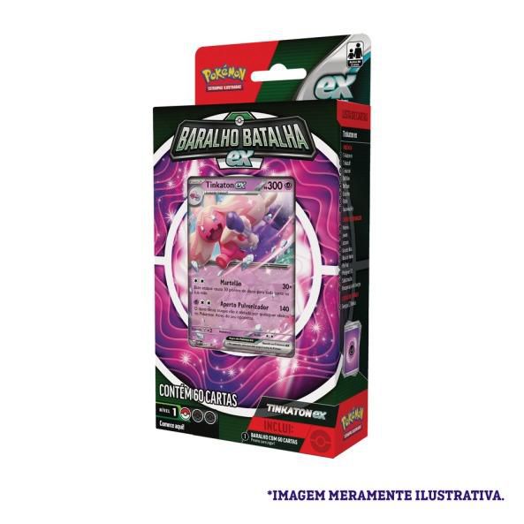 Card Pokémon Deck Tinkaton EX - LOJA GAMEUP