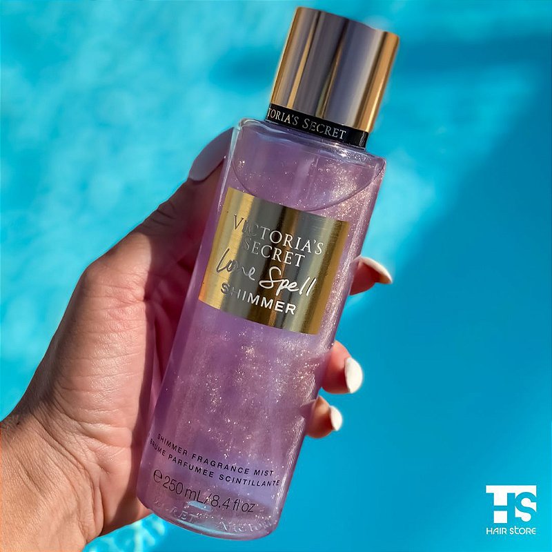 LOVE SPELL SHIMMER SPLASH VICTORIA SECRETS ORIGINAL 250ML - Hair Store ...