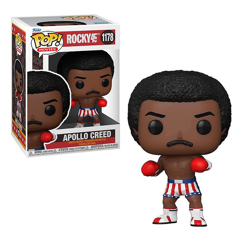 Funko Pop! Apollo Rocky Balboa #1178 Oficial - Art Rock Camisetas ...