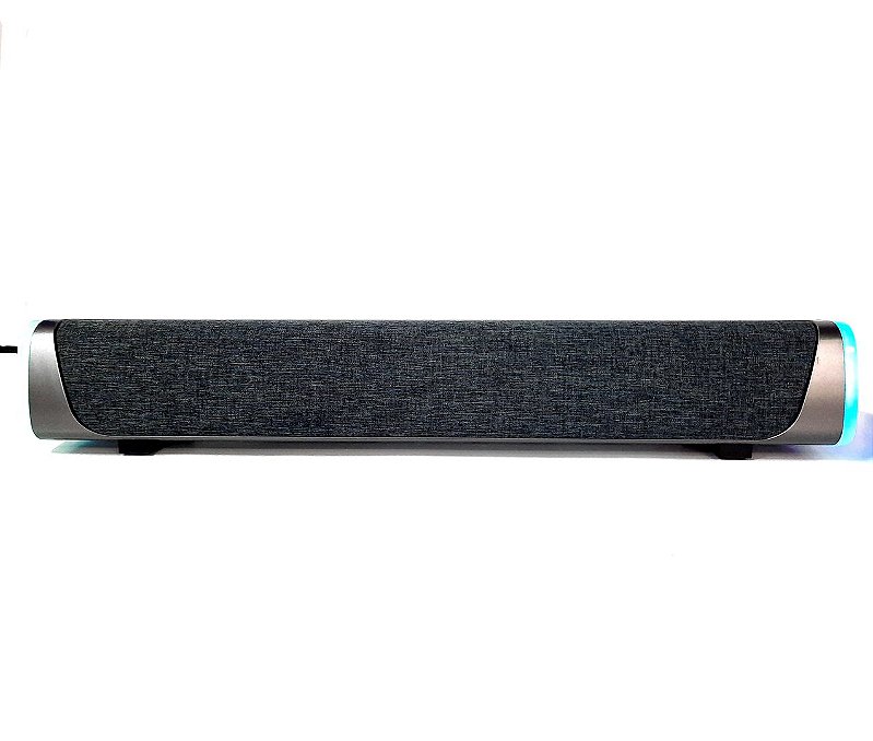 Caixa de Som Goldenultra Rainbow Soundbar Gamer, com Bluetooth, LED ...
