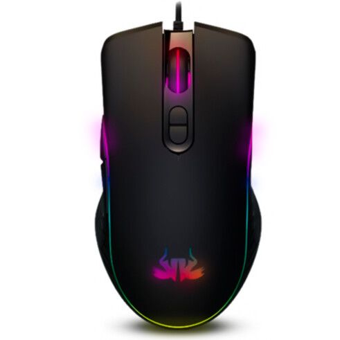 Mouse Gamer Knup Anúbis MU008 Preto 4800DPI - Loja Zeus Games