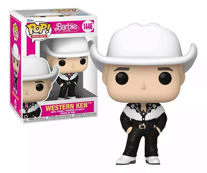 Funko Pop! Barbie - Western Ken 1446 - Loja Zeus Games