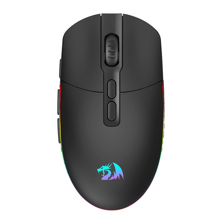 Mouse Gamer Redragon Invader Pro Wireless/Bluetooth, 10000DPI, 8 botões ...