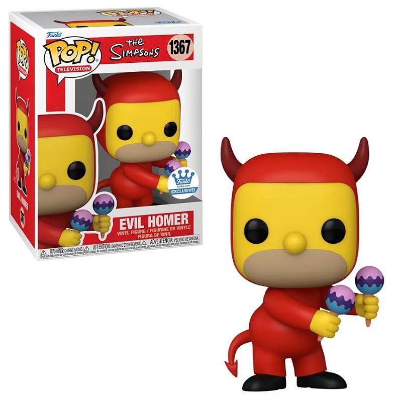 Funko Pop! Simpsons - Homer Simpson Evil Homer 1367 Special Edition ...