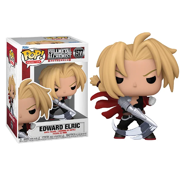 Funko Pop! Fullmetal Alchemist - Edward Elric 1577 - Loja Zeus Games