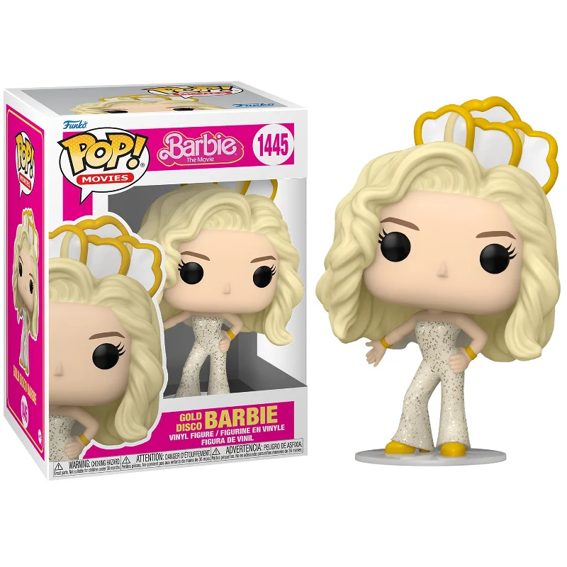 Funko Pop! Barbie the Movie - Gold Disco Barbie 1445 - Loja Zeus Games