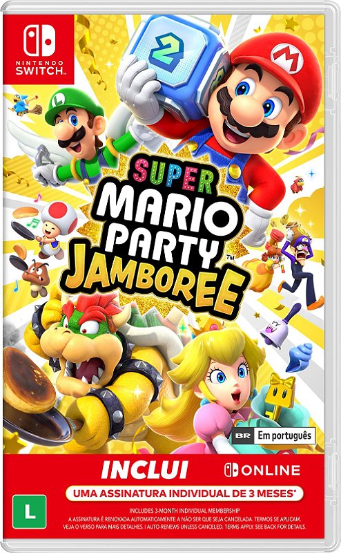 Super Mario Party Jamboree - Switch - Loja Zeus Games