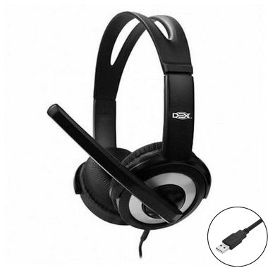 Headset Dex Df-55, USB - Loja Zeus Games