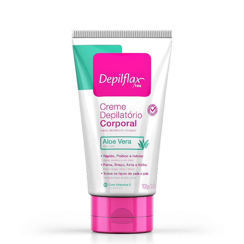 Creme Depilatório Depilflax Corporal 100gr - Dani Beleza - se tem ...