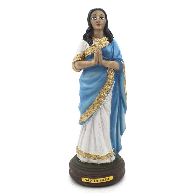 Imagem Santa Sara Resina 19 cm - Amém decoração religiosa