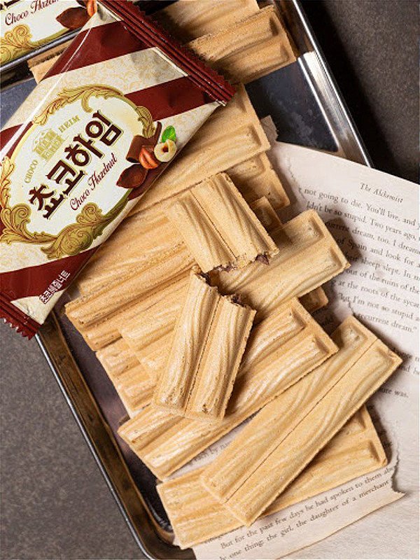 Biscoito Choco Heim 47g - Crown - UNIDADE - Made In Korea Minas