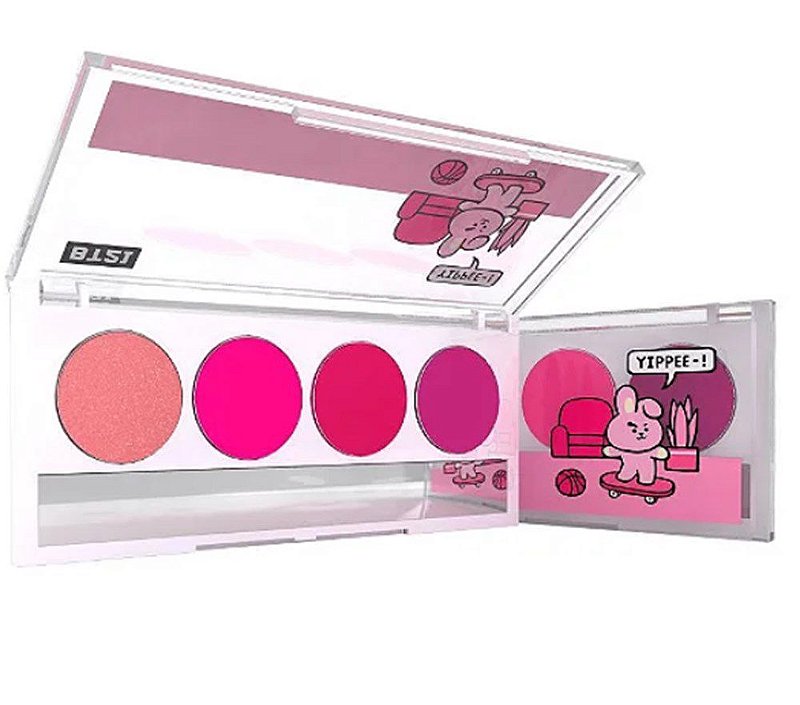 Quarteto de Sombras BT21 Room Cooky Fun - Made In Korea Minas