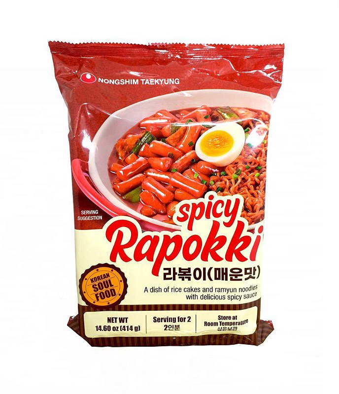 Rapokki Spicy 414g - Made In Korea Minas