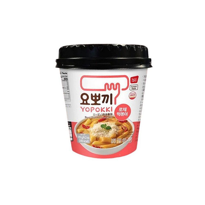Yopokki Rose - cup 120g - Made In Korea Minas