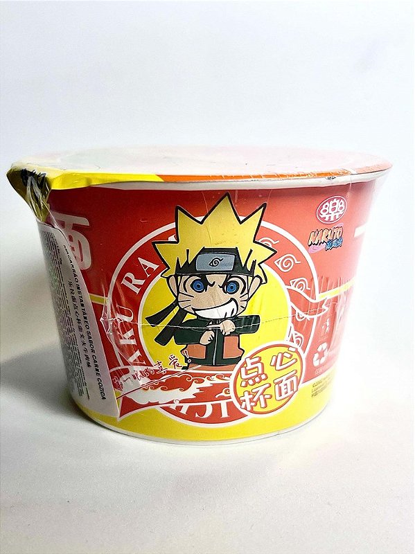 Cup Naruto Ichiraku Carne Cozida (Naruto) - 35gr - Made In Korea Minas