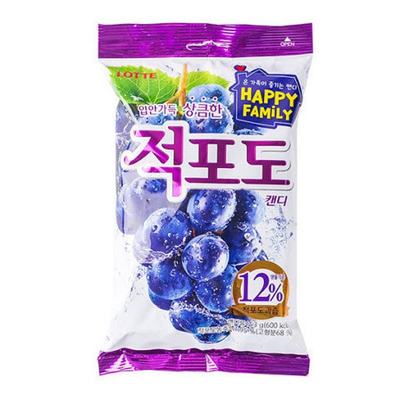 Bala de Uva Roxa - Made In Korea Minas