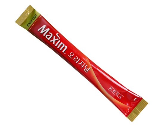 Café Maxim Original em pó (12g) - Made In Korea Minas