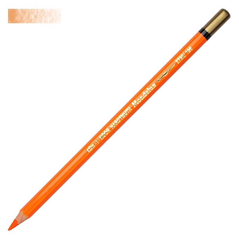 Lápis de Cor Aquarelável Mondeluz Avulso Persian Orange 126 - Artistika ...