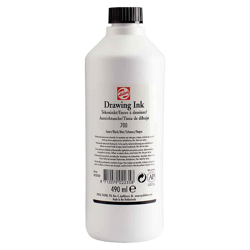 Tinta Drawing Ink Talens 490ml - Artistika | Loja de Materiais ...