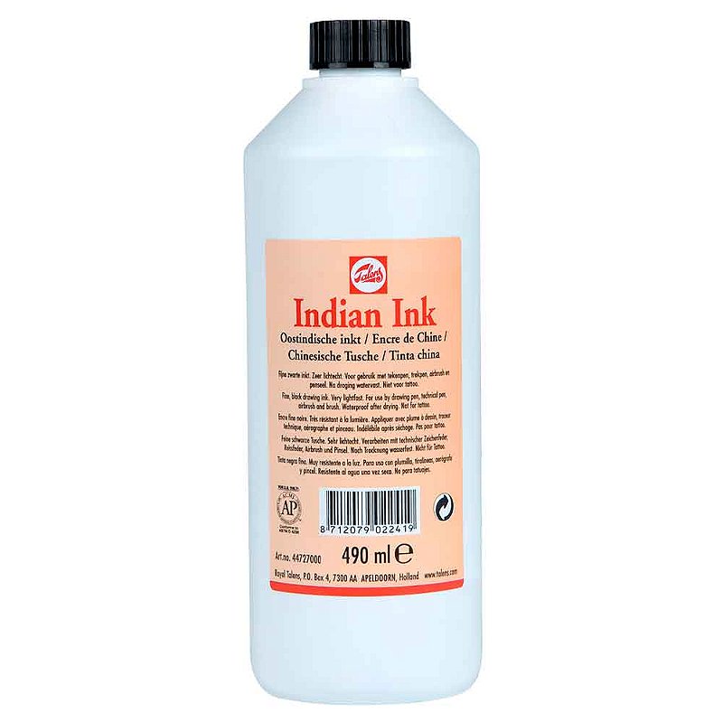 Tinta Nanquim Indian Ink Talens 490ml - Artistika | Loja de Materiais ...