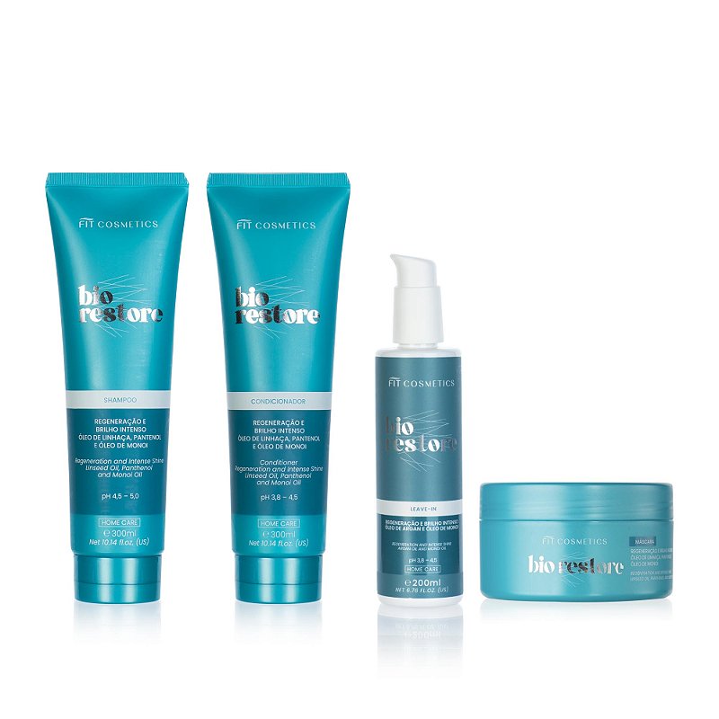 Kit Linha Bio Restore 300ml - Fit Commerce