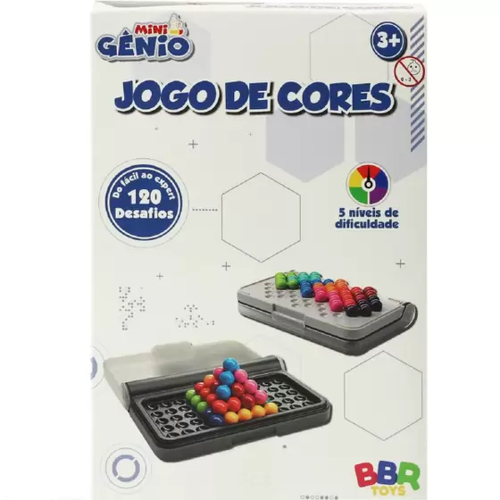 Jogo De Cores Mini Gênio - Blanc Toys - Onde brincar vai além da imaginação