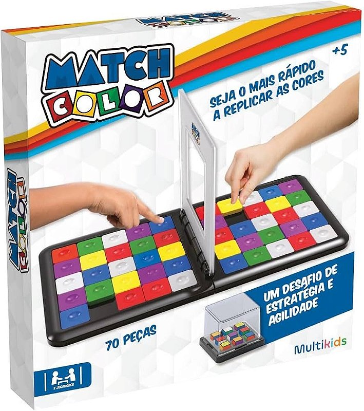 Divirta-se com o Jogo Match Color da Multilaser! - Blanc Toys - Onde ...