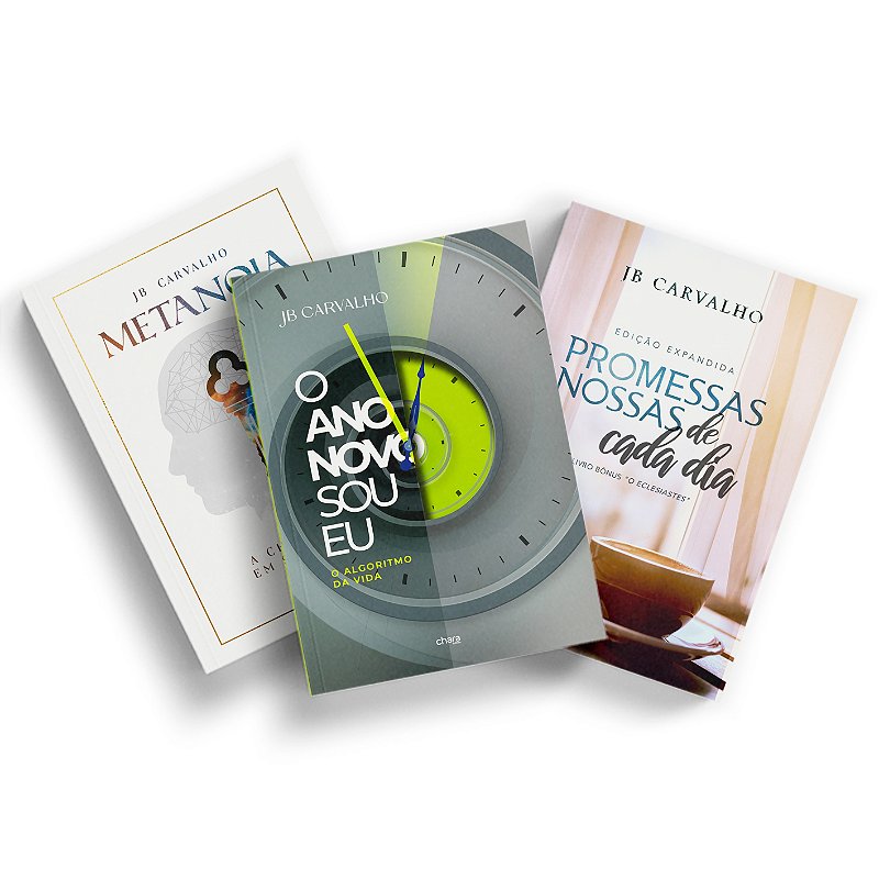 KIT JB CARVALHO - Livros de JB Carvalho, Bill Johnson e Lisa Bevere • Editora Chara