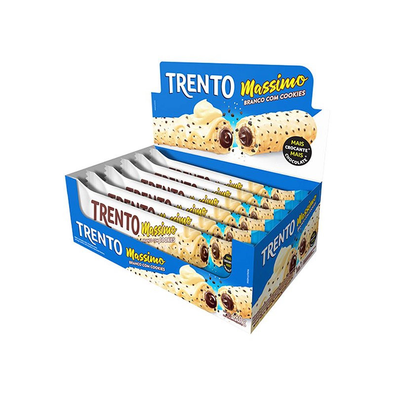 Trento Wafer Massimo Cookies Com 16un - Nosso Armazém - Produtos pra ...