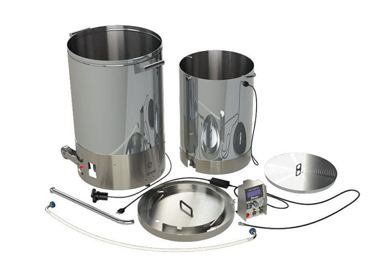 Panela Automatizada 100L Double Vessel EZbrew Em Oferta - EZbrew