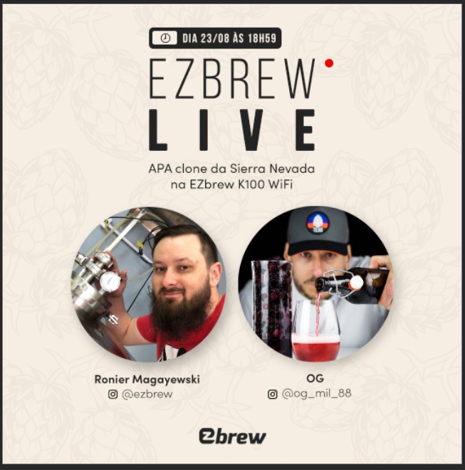 Kit Receita Clone APA Sierra Nevada - OG_Mil_88 para 20, 30 ou 50 litros - EZbrew