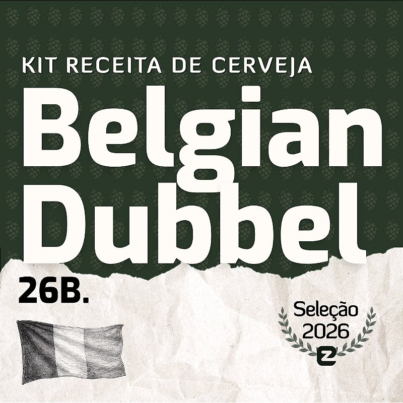 Kit Receita Belgian Dubbel 2026 EZbrew - EZbrew