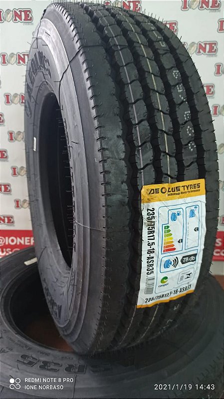 PNEU 235/75R17,5 AELOS PIRELLI ASR35 143/141J LRI 18 Lonas - Ione Pneus