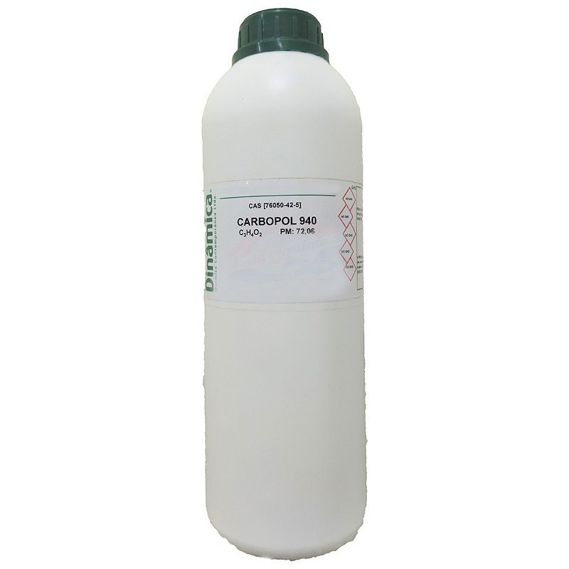 Carbopol 940 500g Marca Dinâmica - Laderquimica - Linha completa de ...
