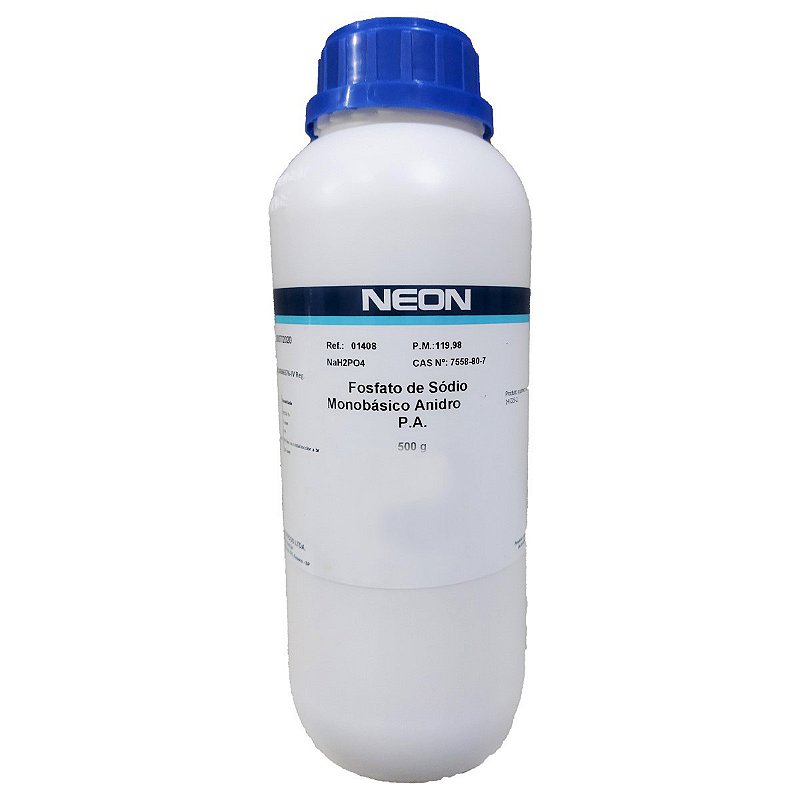 Fosfato De Sódio Monobásico Monohidratado P.A 1Kg Neon - Laderquimica ... Fosfato De Sódio Monobásico Monohidratado P.A 1Kg Neon - Laderquimica ...