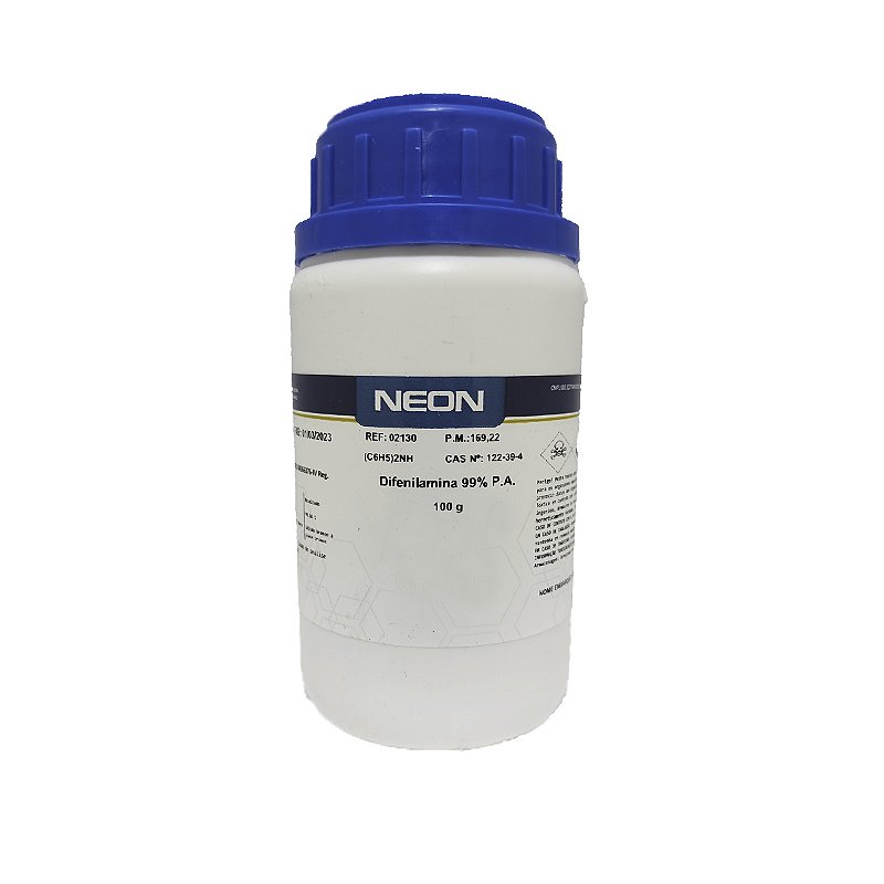 Difenilamina 99% P.A. 100g - Laderquimica - Linha completa de reagentes ...