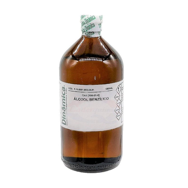 Álcool benzílico PA ACS 1000Ml Dinâmica - Laderquimica - Linha completa ...