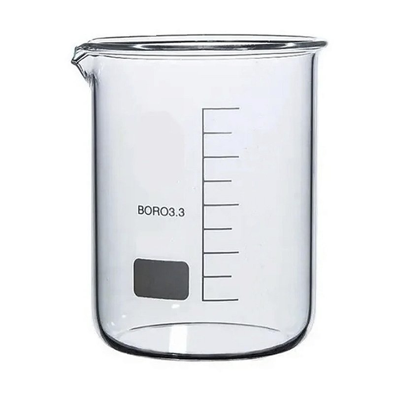 Becker graduado vidro Cap. 50ml - Laderquimica - Linha completa de ...