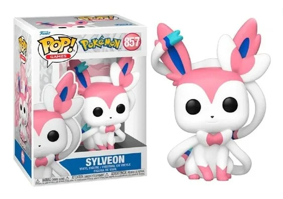 [#Pré-venda] - Funko Pop - Sylveon - Pokémon (857) - Geek Funko Pop
