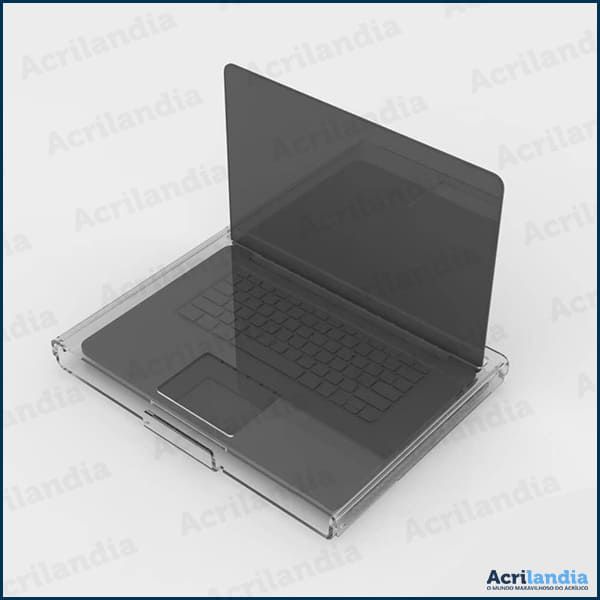 Display Acrílico Protetor para Notebook - Acrilandia - Acrilandia Acrílicos