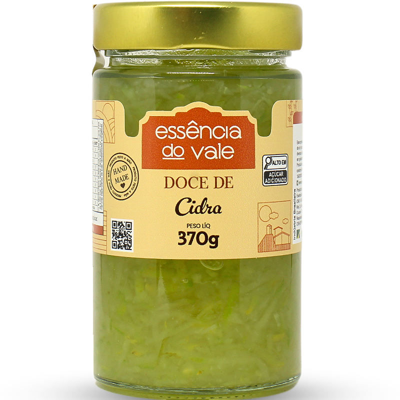 Doce de Cidra da Essência do Vale 370g - Essência do Vale - A Sua Loja ...