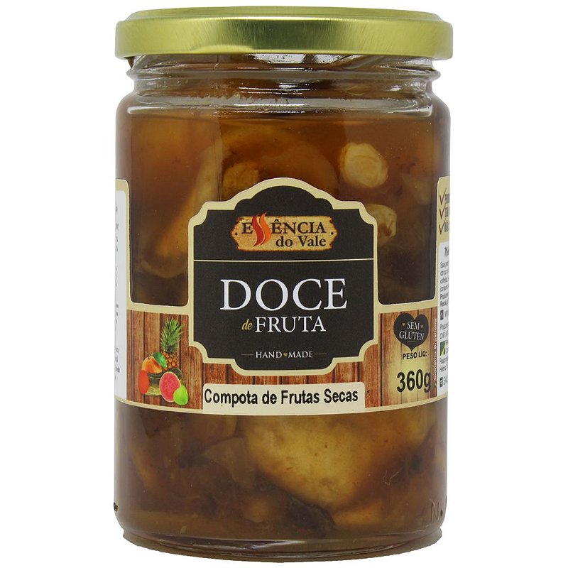 Compota de Frutas Secas Pessach | Essência do Vale - Essência do Vale ...