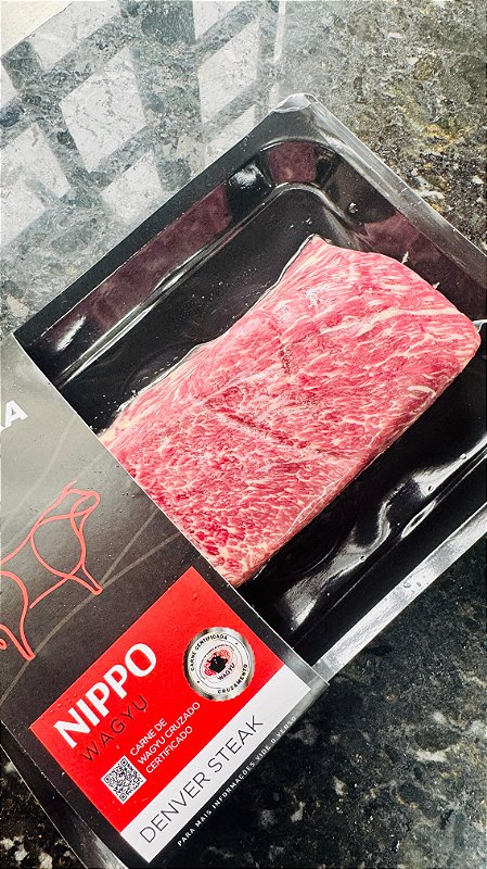 Denver Wagyu Nippo Guidara 570g-600g - Melhores carnes para churrasco. Picanha, Wagyu, Ancho ...