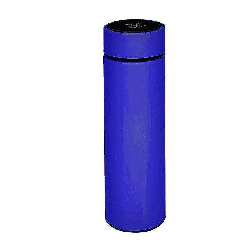 Garrafa Térmica Inox Azul 500ML - Beauty Makes