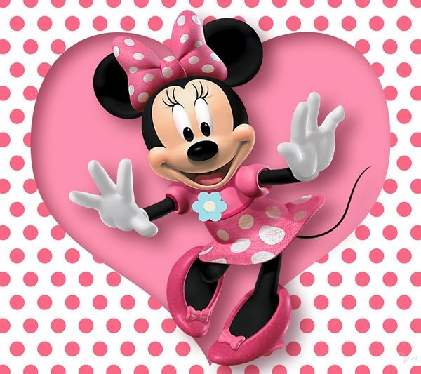 MINNIE ROSA 002 A4 - PAPEL ARROZ ESPECIAL