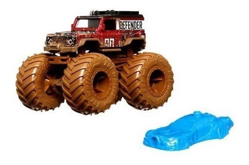 Land Rover Defender - Monster Trucks - HCP88 - Minicars Brasil